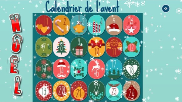 * Calendrier de l'avent 2024 | Genially