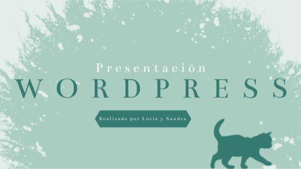 Presentación WordPress