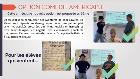 Option Comédie américaine