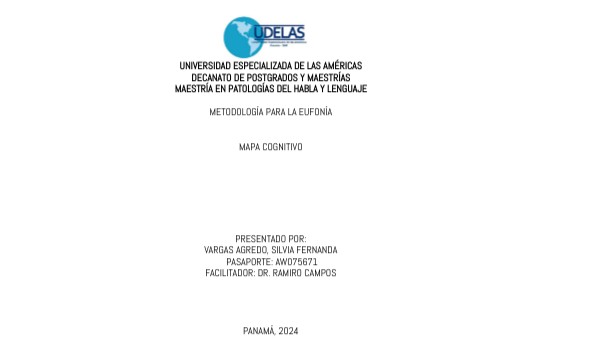 MAPA COGNITIVO-LA VOZ-CAP 1,2 Y 3 | Genially