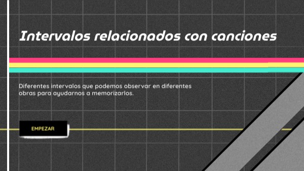 Intervalos Relacionados con Canciones