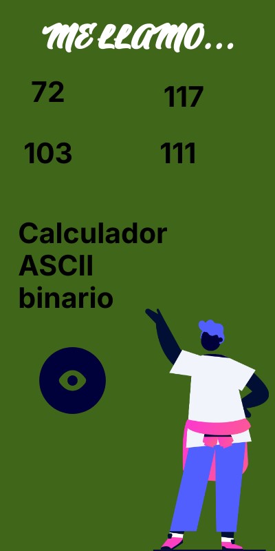 GENIALLY DE HUGO EN CÓDIGO BINARIO