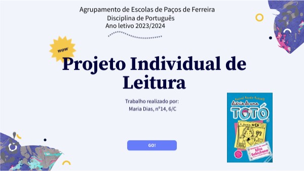 Projeto Individual de Leitura | Genially