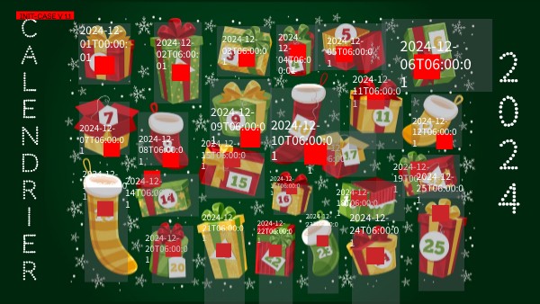 Calendrier de l'avent 2024 | Genially