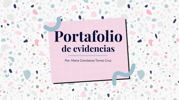 Portafolio de evidencia | Genially