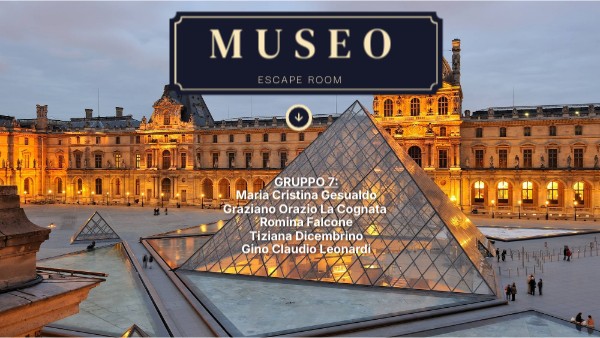 Escape Room Museo - Gruppo 7