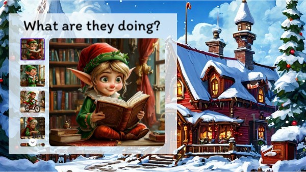 elf present continuous | Genially