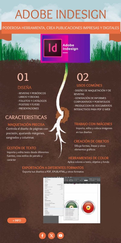 Adobe InDesign - Infografía