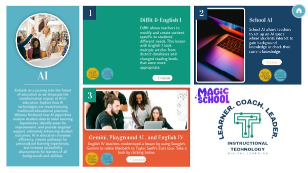 AI Examples - FISD Sec | Genially