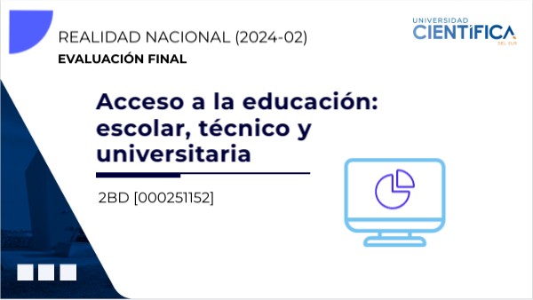 EVALUACIÓN FINAL | Genially