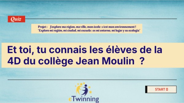 4D : On se connaît ? | Genially