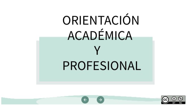 Orientación Académica y Profesional. Plan de Acción Tutorial | Genially
