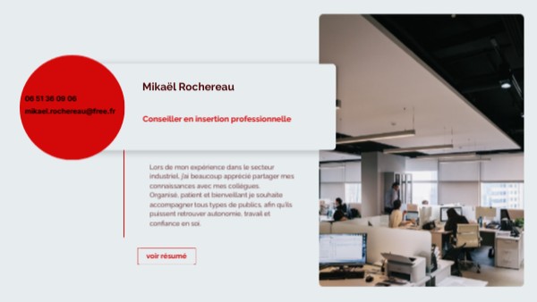 CV enseignement perso | Genially