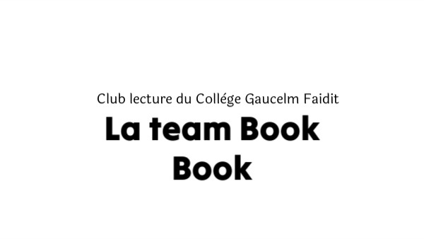 La team Book Book