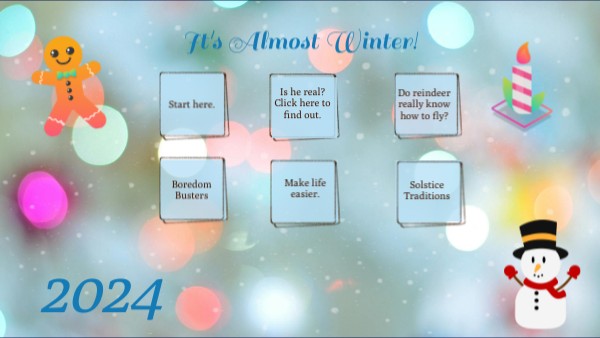 It's Almost Winter