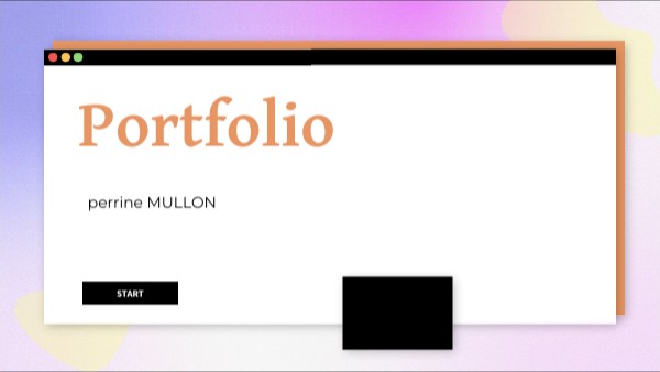Portfolio design numérique Microsite | Genially