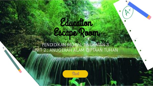 Education Escape Room | Genially
