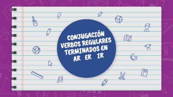 CONJUGACIÓN VERBOS | Genially