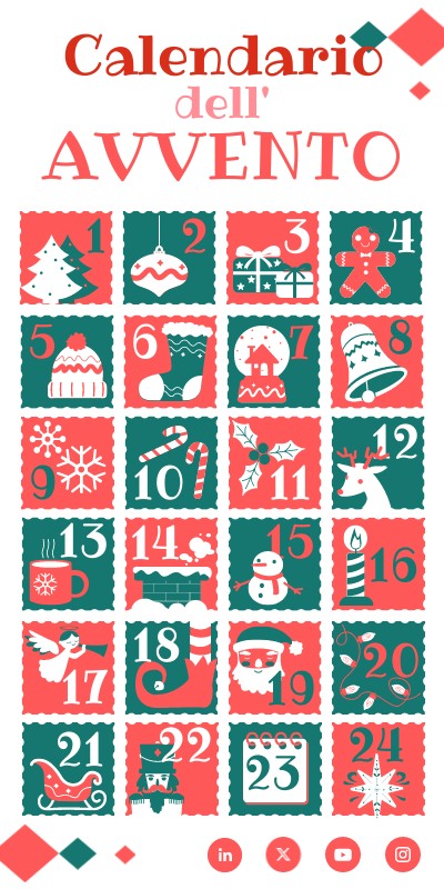 Calendario dell'Avvento | Genially