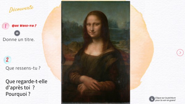 La Joconde (De Vinci) HDA | Genially