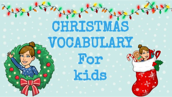 christmas vocab | Genially