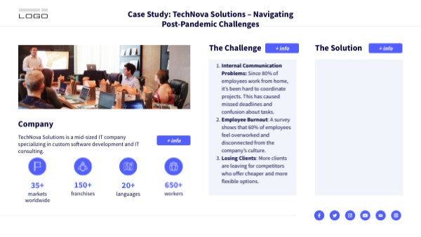 CASE STUDY INFOGRAPHIC | Genially