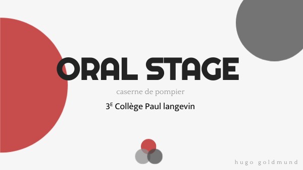 Oral stage | Genially