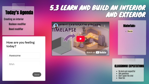 3D Art Modeling Acc 5.3 | Genially