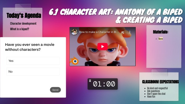 3D Art Modeling Acc 6.1 | Genially