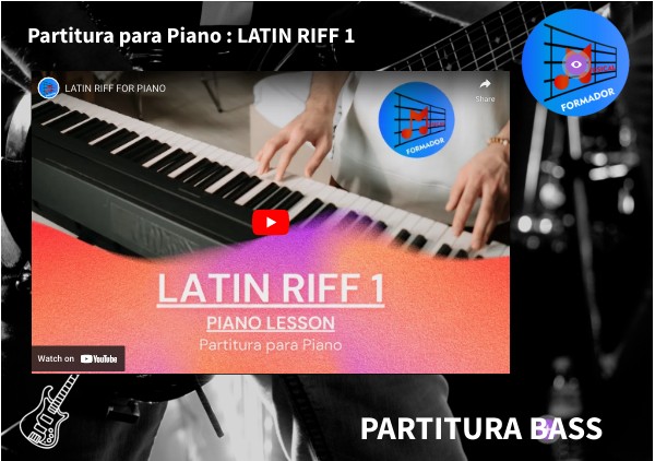 Piano : LATIN RIFF 1
