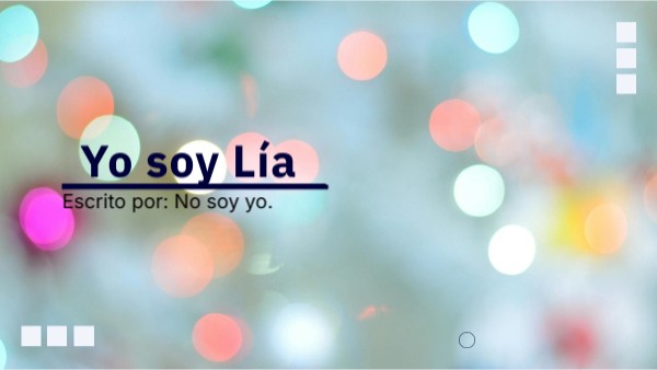 Yo soy Lía | Genially