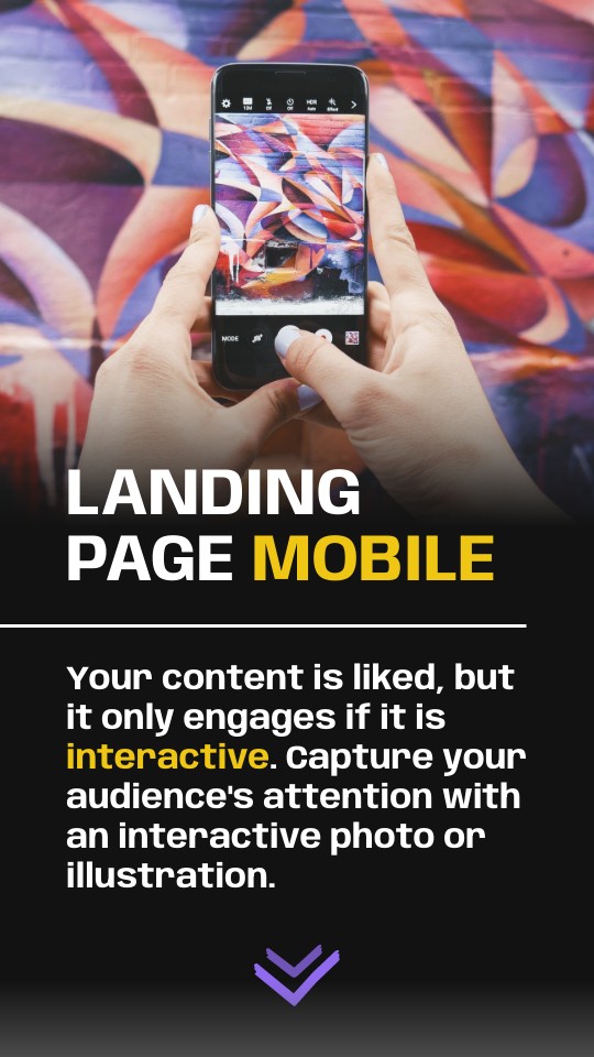 Landing Page Mobile | Genially