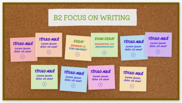 B2 FOCUS ON WRITING | Genially