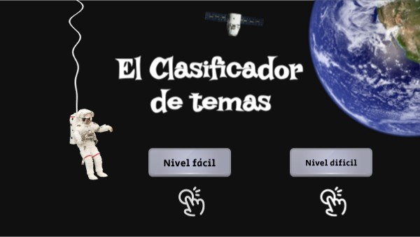 Clasificación de temas | Genially