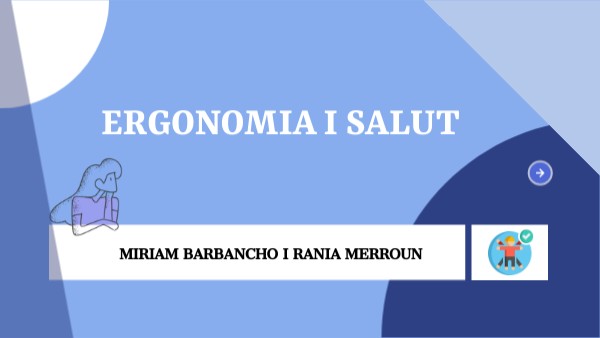 ERGONOMIA BHOP - MIRI AM BARBANCHO I RANIA MERROUN | Genially