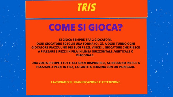 Gioco del Tris | Genially