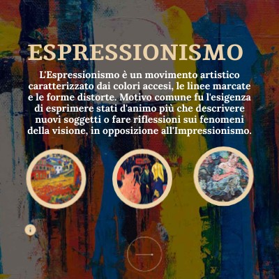 ESPRESSIONISTI | Genially