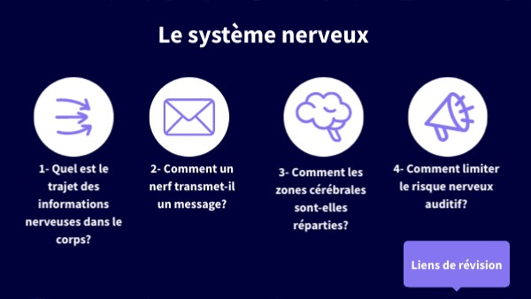 4ème Le système nerveux | Genially