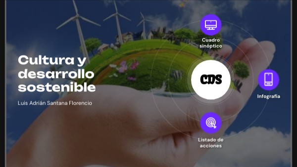 Cultura y desarrollo sostenible | Genially