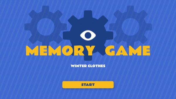 MEMORY GAME | Genially