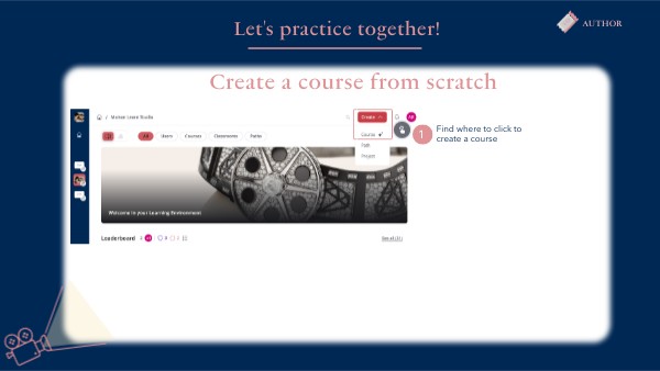 Create a course | Genially