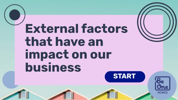 External factors that impact our Organisation | Genially