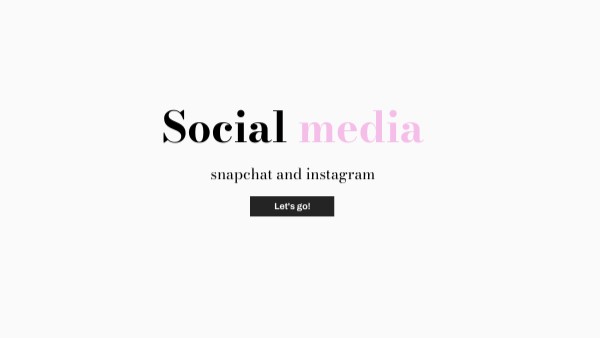 Social media | Genially