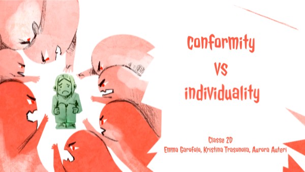 Individuality vs conformity | Genially