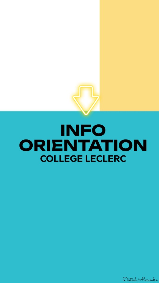 ORIENTATION 3emes leclerc | Genially