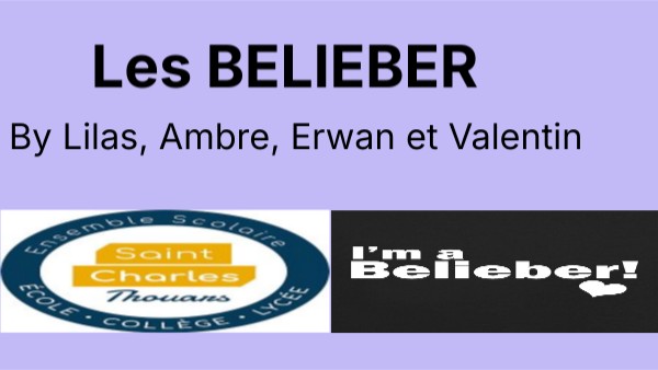 Les BELIEBER 33-05 | Genially