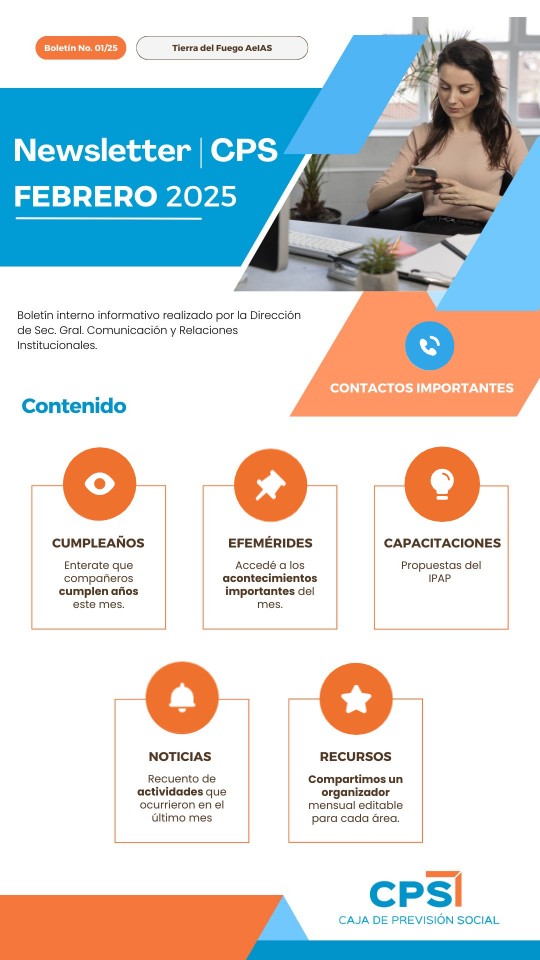 Newsletter FEBRERO 2025 | CPSPTF | Genially