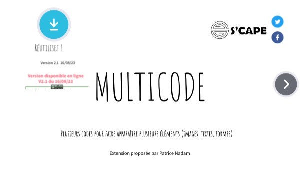 MULTICODE 2023/08/16 | Genially