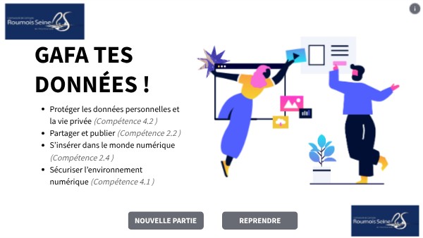 Prévention numérique : jeu de l'oie | Genially