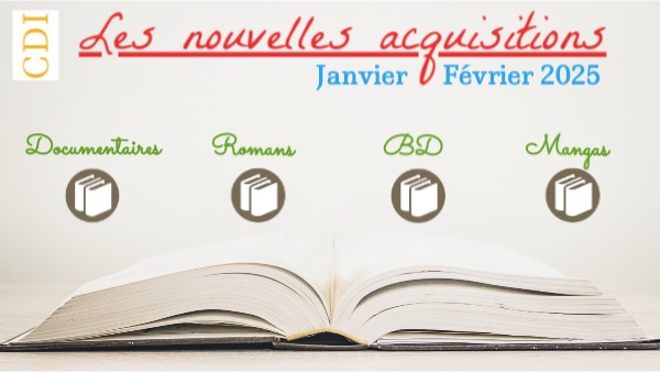 Nouveautés - Janv. 2025 | Genially